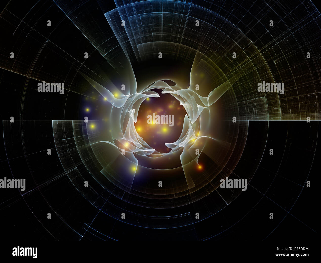 Visualization of Space Emitter Stock Photo - Alamy