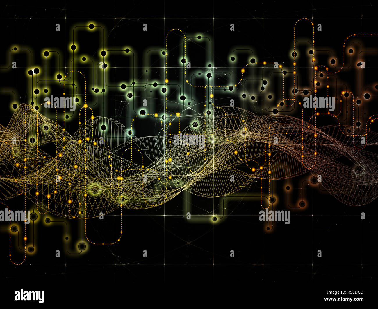 Digital Data Transfers Stock Photo - Alamy
