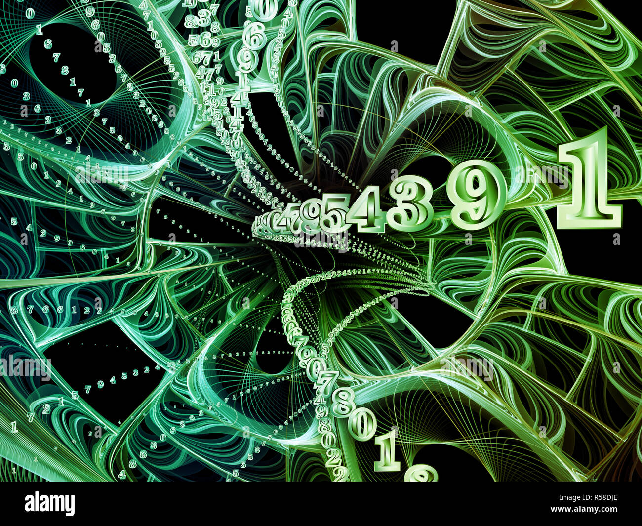 Illusion of Infinity Stock Photo - Alamy