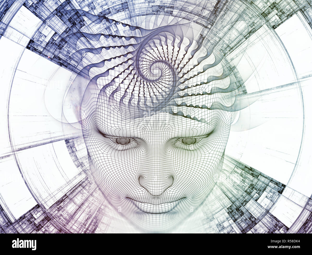 Our Digital Mind Stock Photo - Alamy