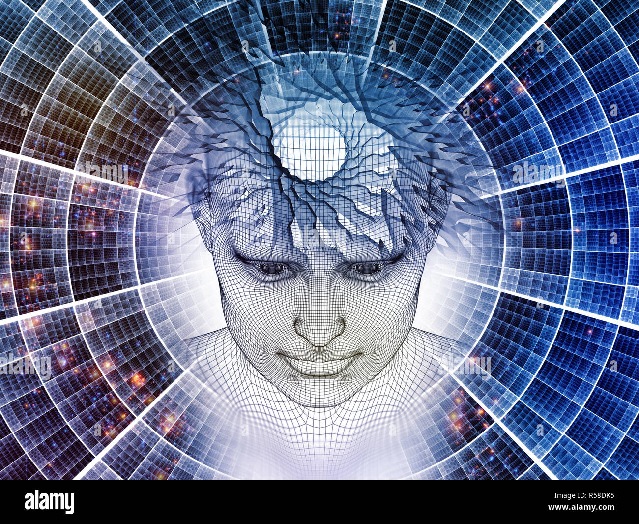 Our Digital Mind Stock Photo - Alamy