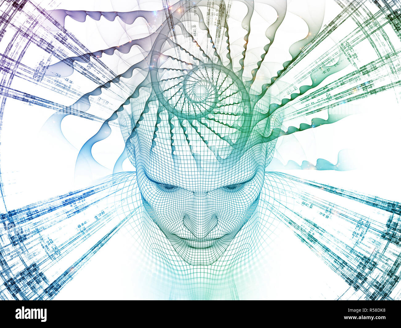 Globalization of the Mind Stock Photo - Alamy