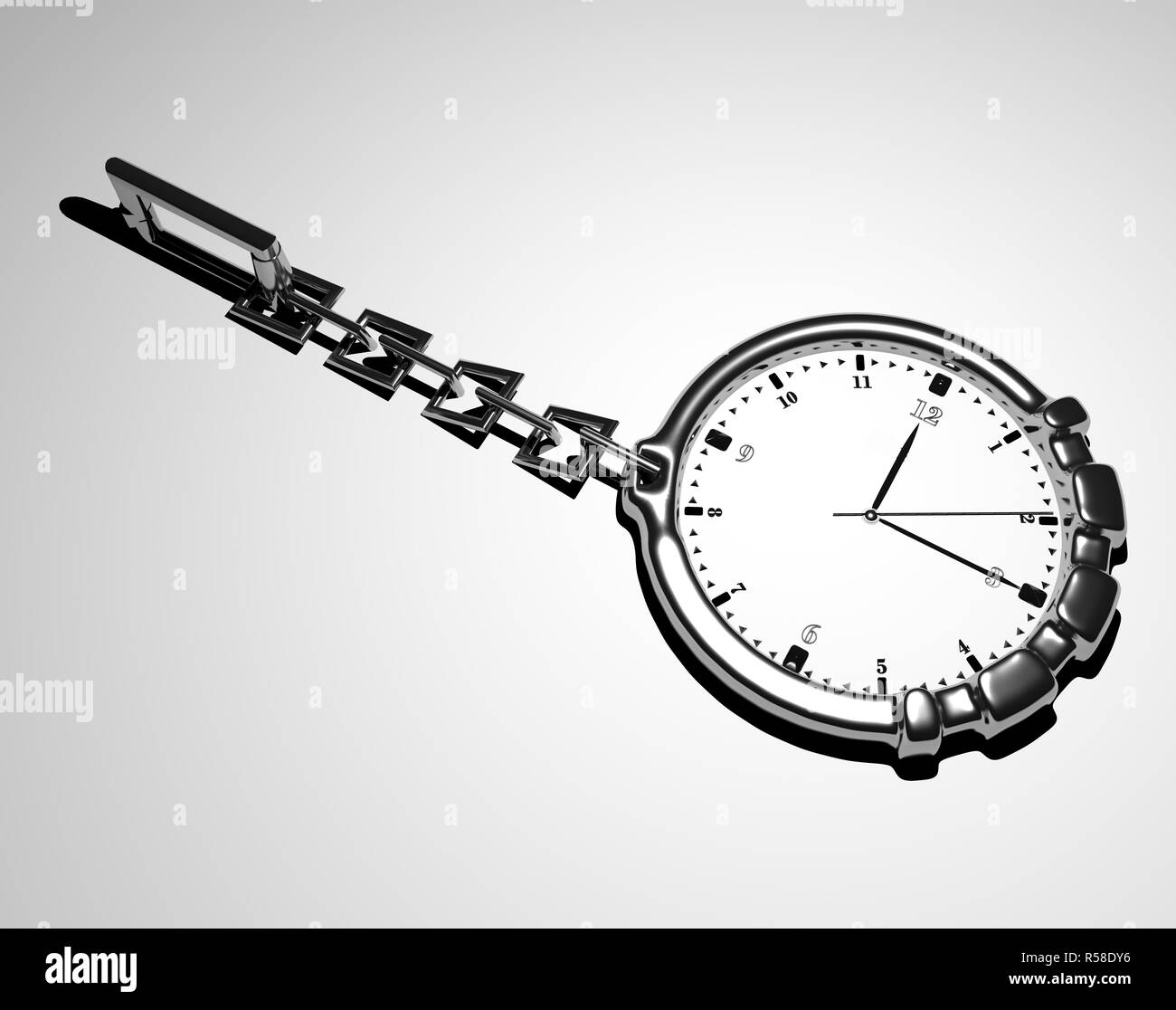 pocket watch with chain Stock Photo - Alamy
