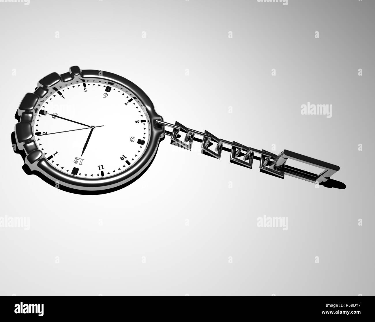 pocket watch with chain Stock Photo - Alamy