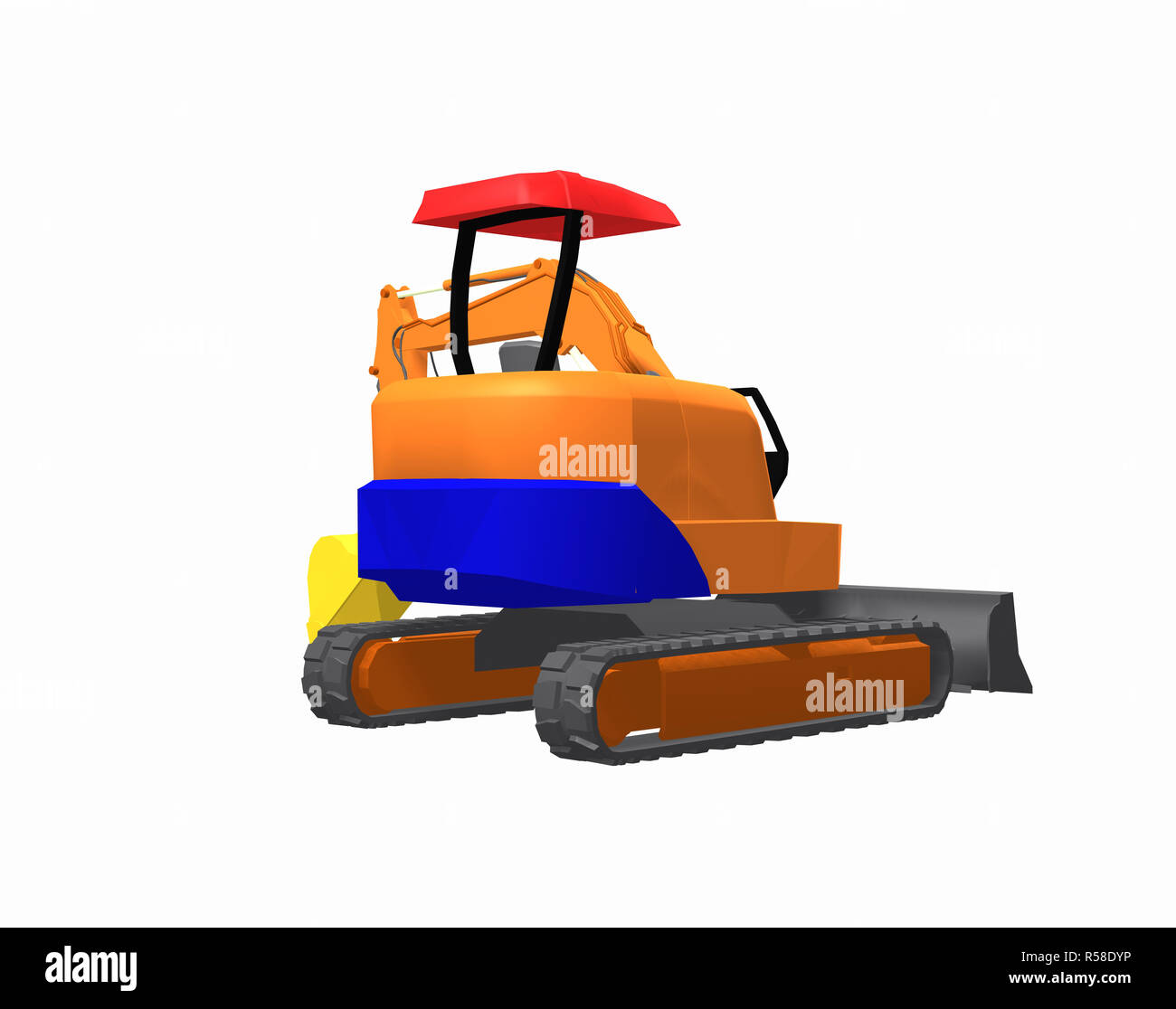 Trench bucket Cut Out Stock Images & Pictures - Alamy