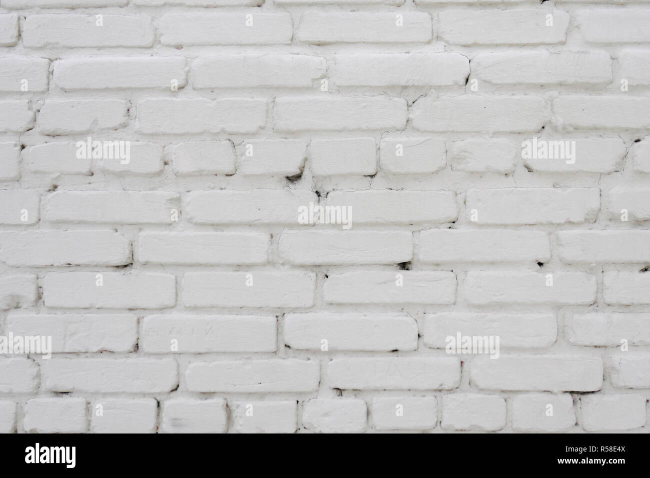 White brick background Stock Photo - Alamy