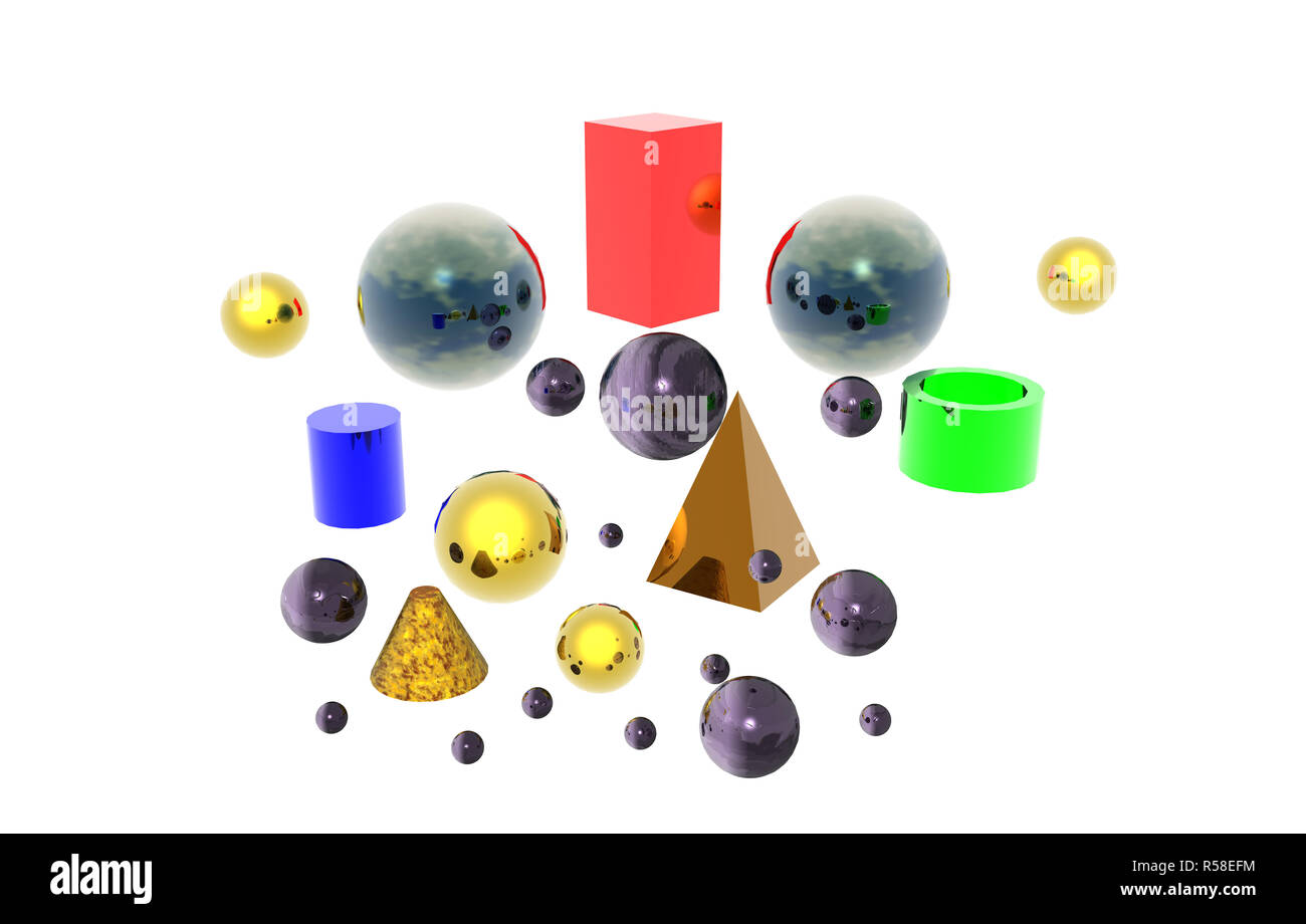geometric shapes free Stock Photo - Alamy