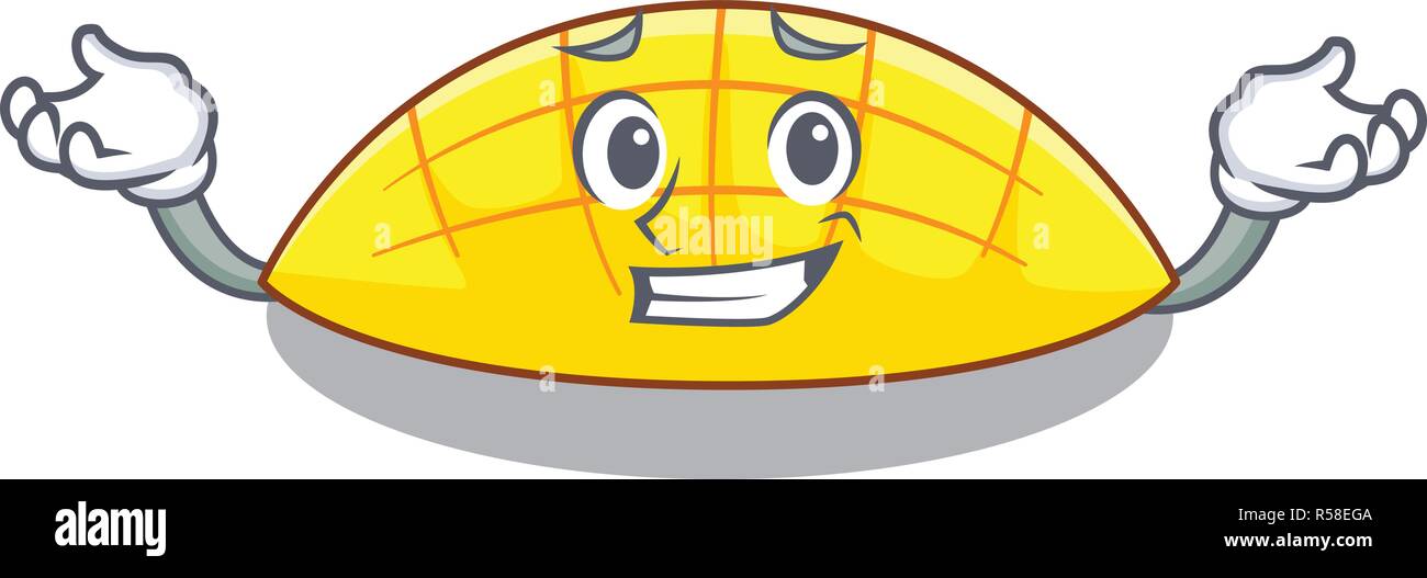 Grinning mango slices on the over cartoon Stock Vector Image & Art - Alamy