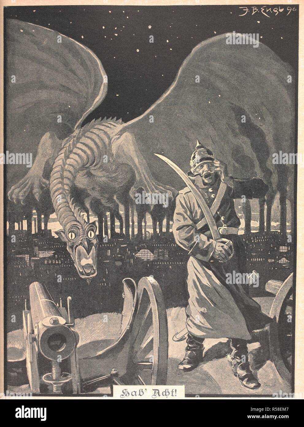 German Mythical Creature High Resolution Stock Photography and Images ...