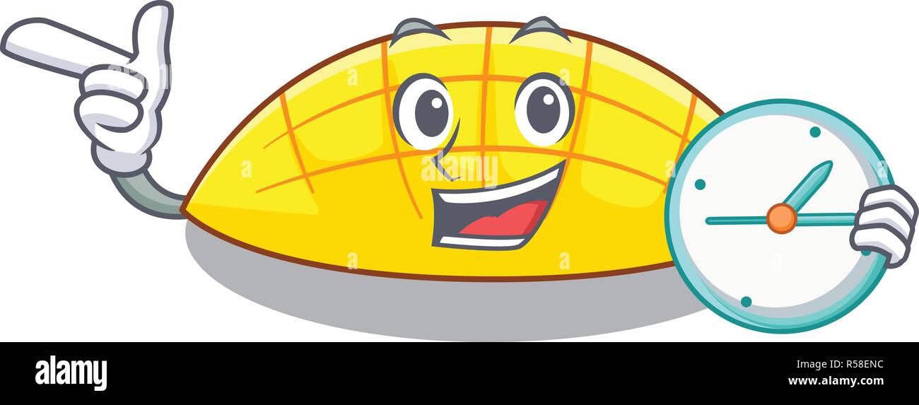 Food clock cutout Stock Vector Images - Alamy