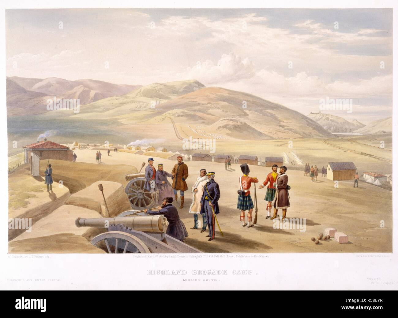 Highland brigade hi-res stock photography and images - Alamy