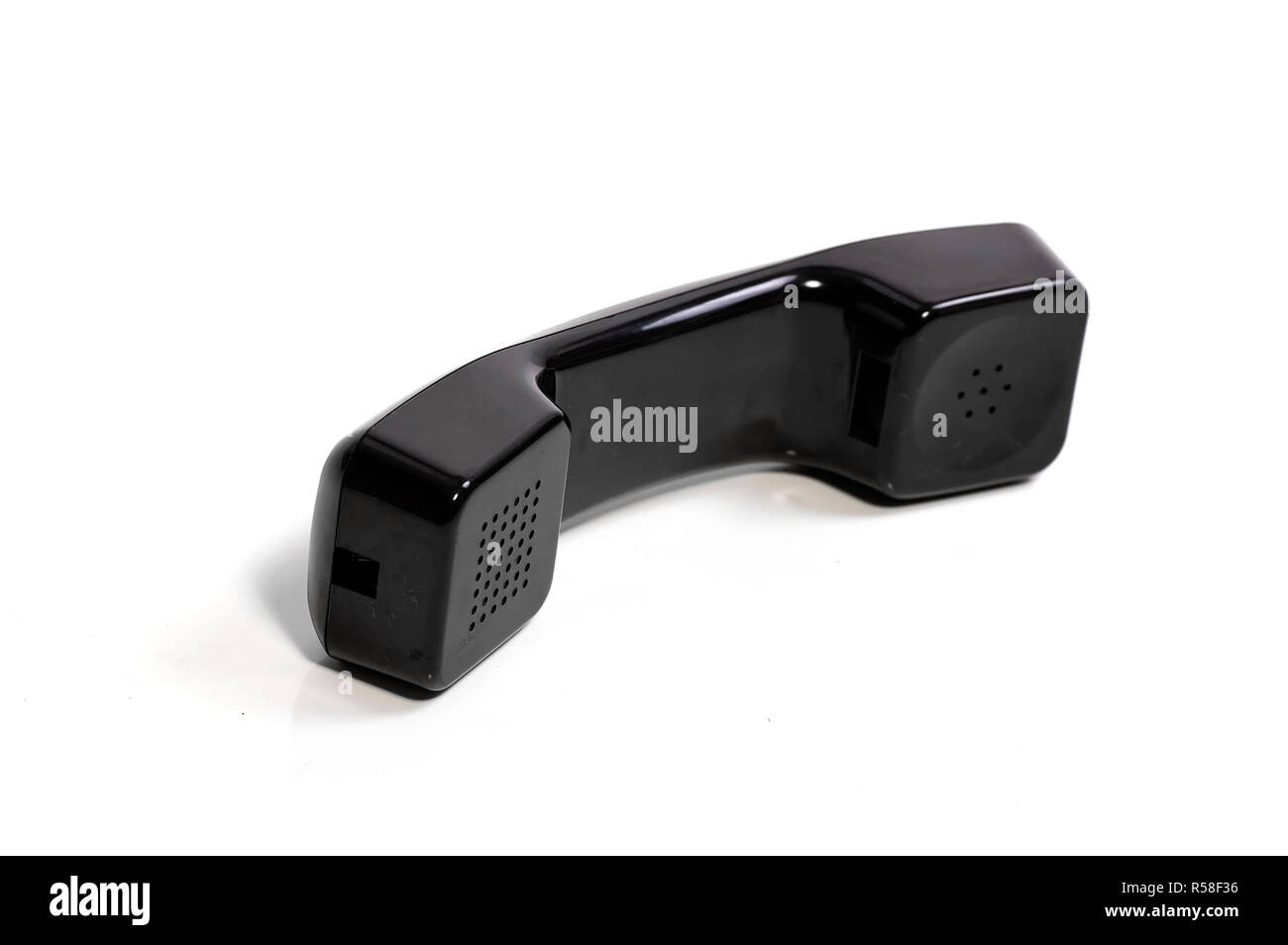 Black Telephone Tube Stock Photo - Alamy
