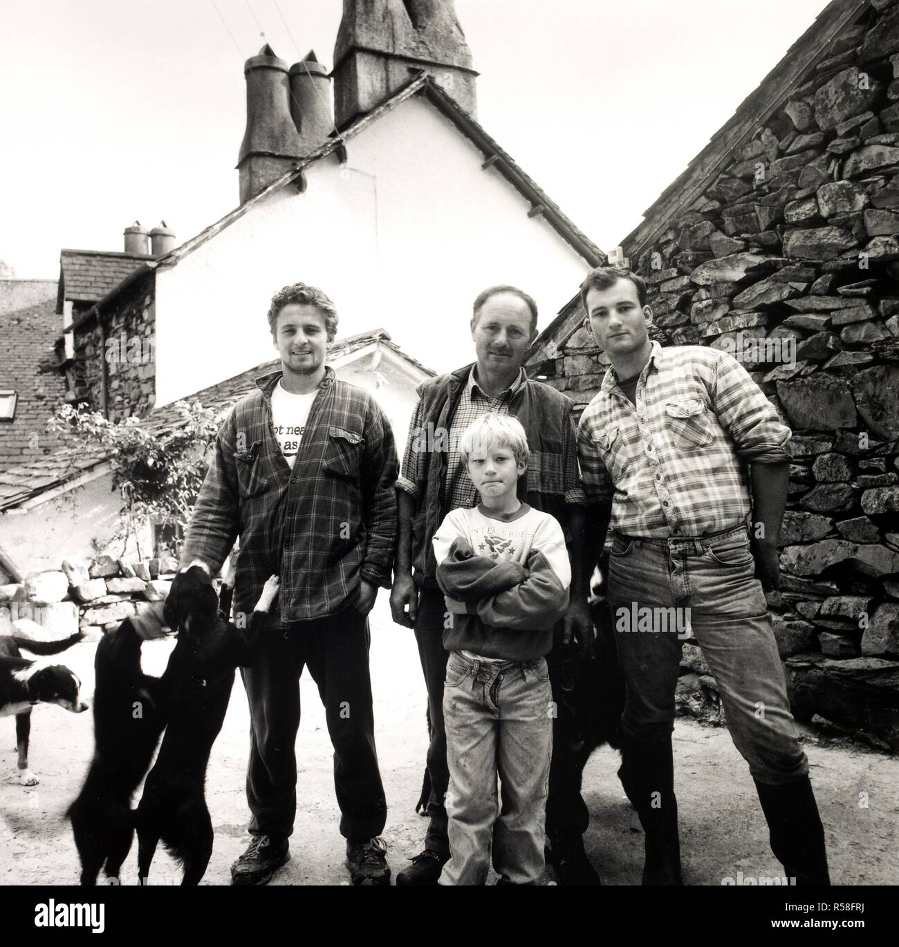 Christopher Benson and his sons, Great Lansdale 1996. Christopher ...