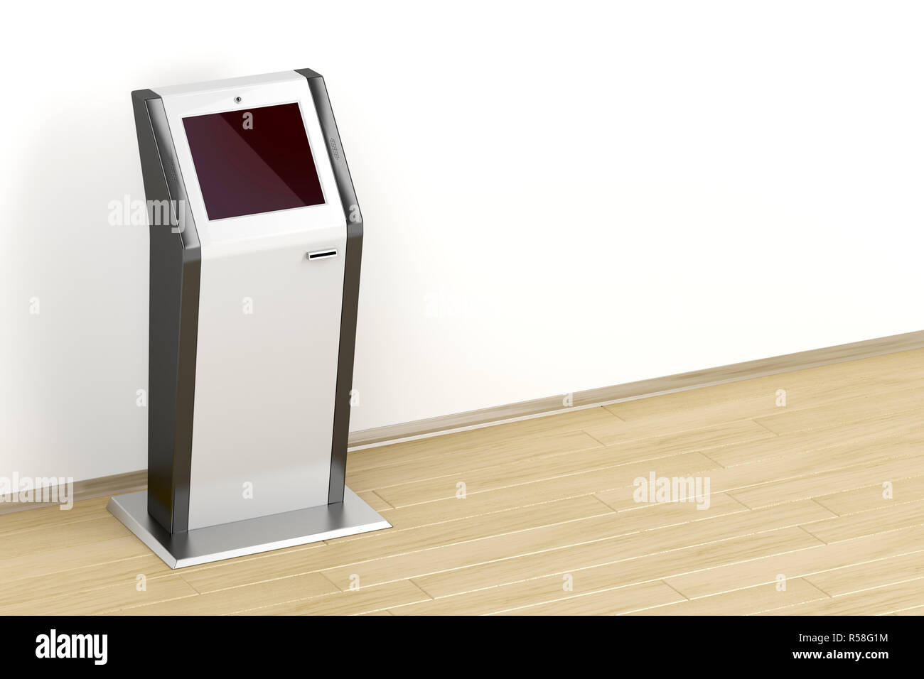 Interactive information kiosk Stock Photo - Alamy
