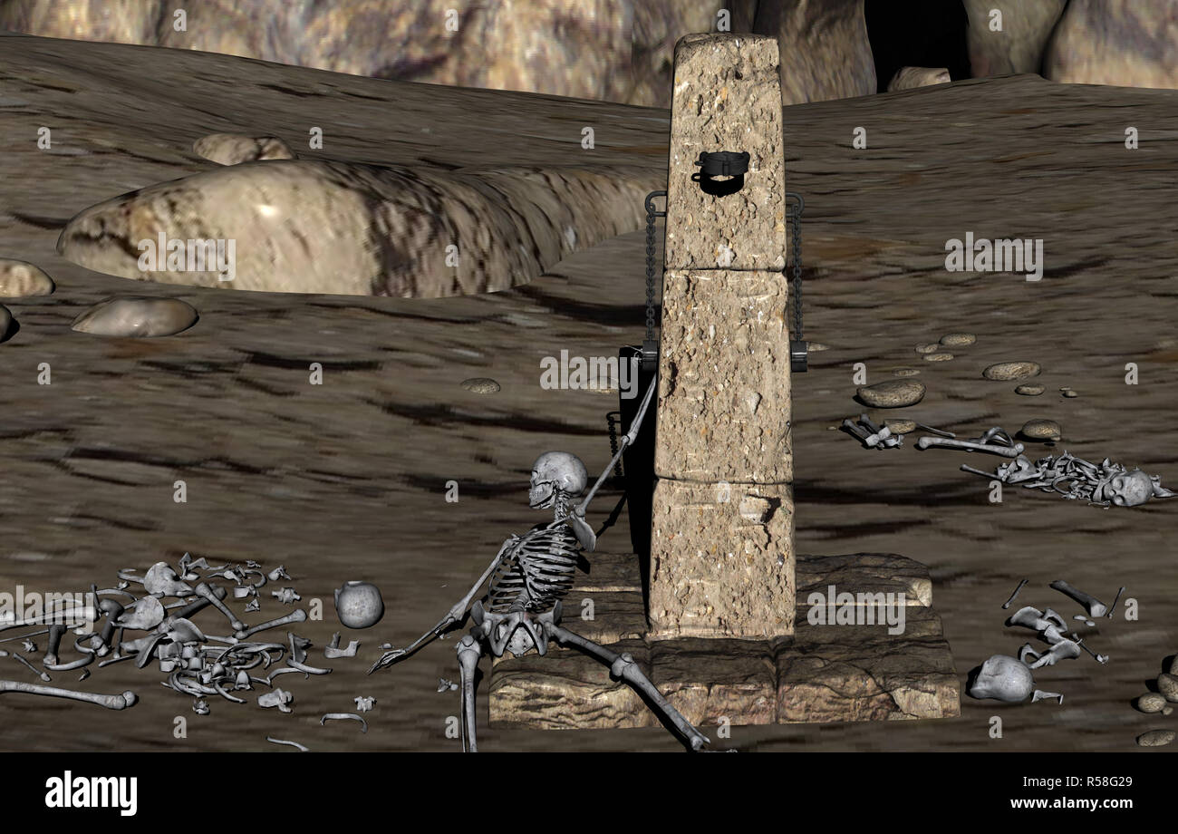 human sacrifice as religion Stock Photo - Alamy