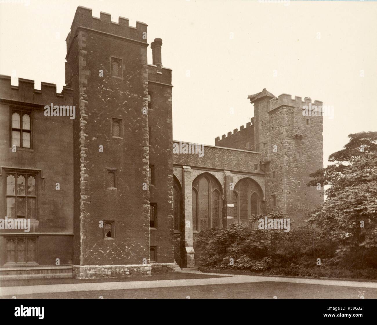 Lambeth palace lollards tower hi-res stock photography and images - Alamy
