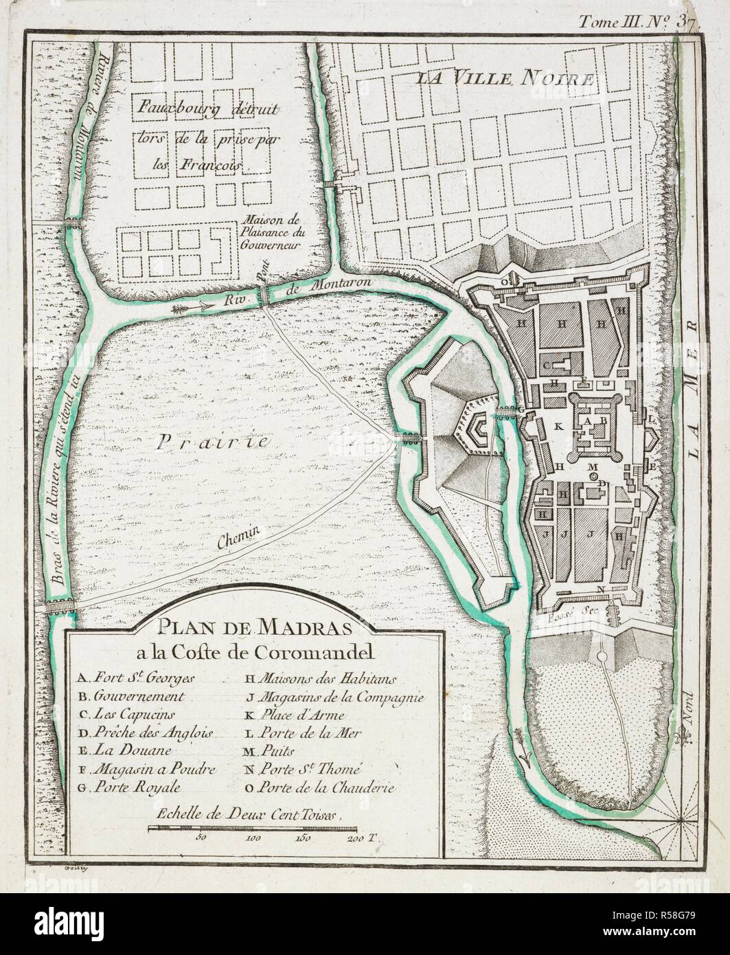 Map of india madras hi-res stock photography and images - Alamy