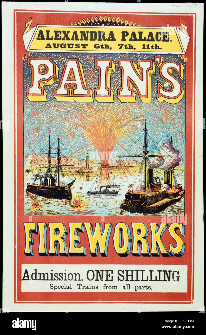Alexandra palace fireworks hi-res stock photography and images - Alamy