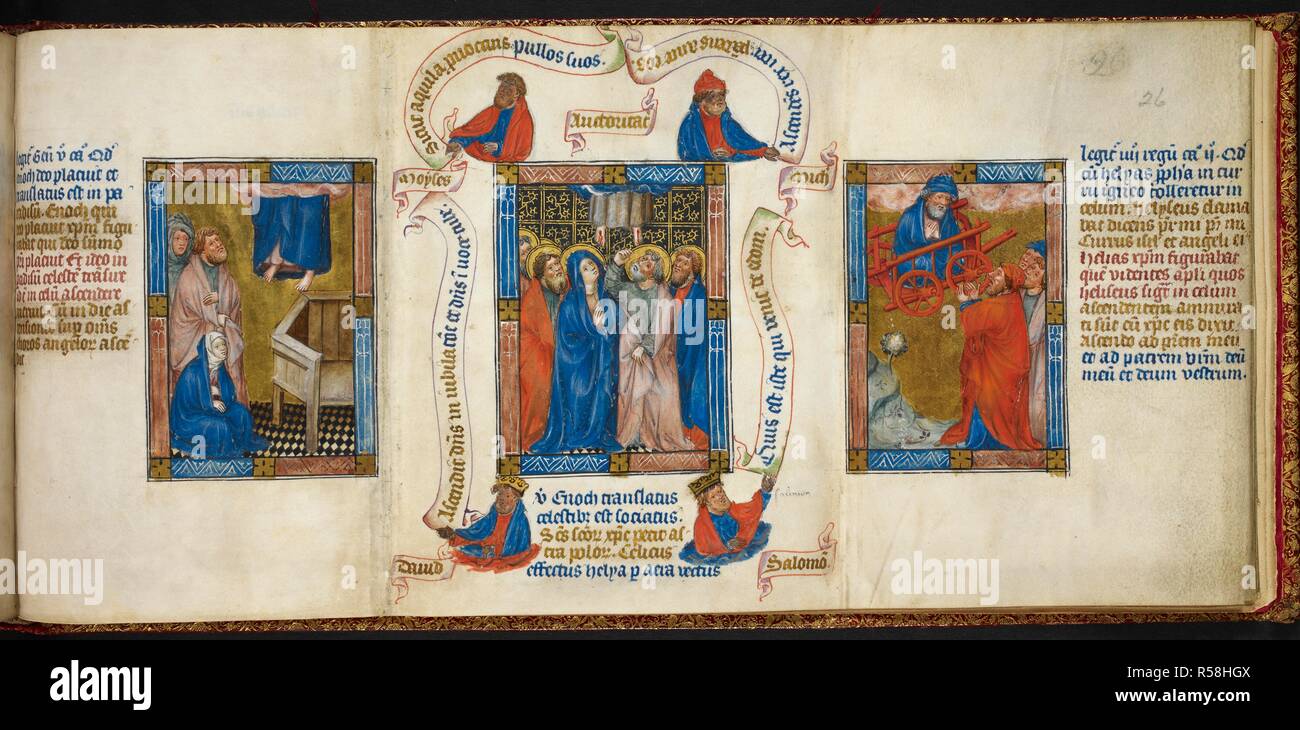 The Ascension of Enoch; the Ascension of Christ; Elijah ascending to ...