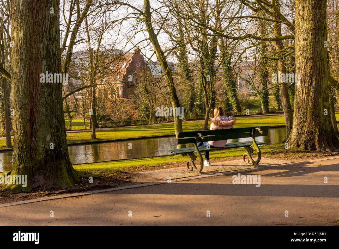 Brugge belgium young hi-res stock photography and images - Alamy