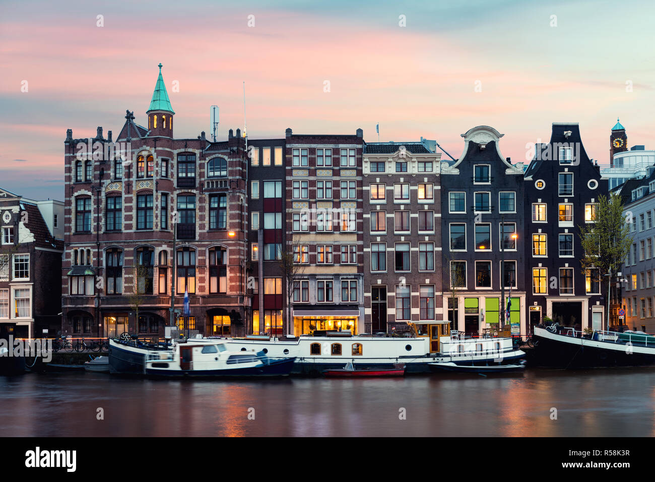 Amsterdam city view hi-res stock photography and images - Alamy