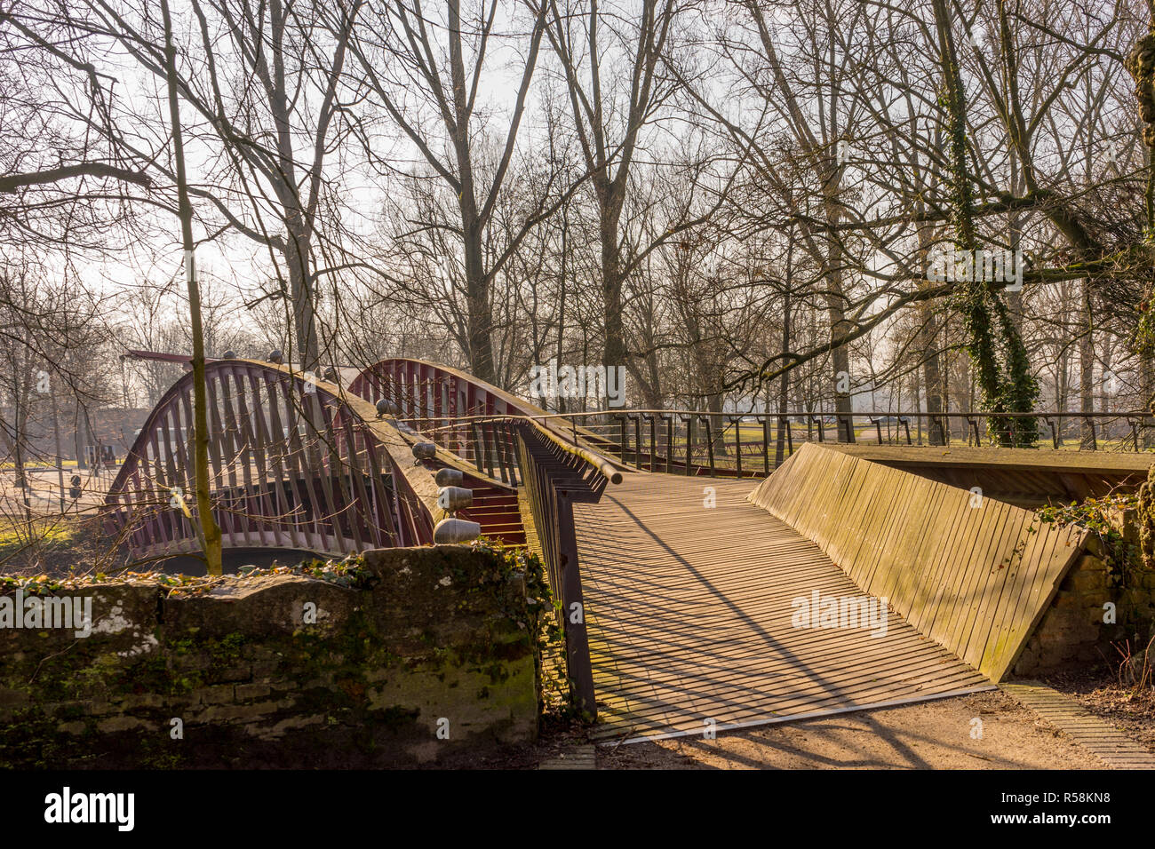 Belgium, Bruges, bridge over a canal Stock Photo - Alamy