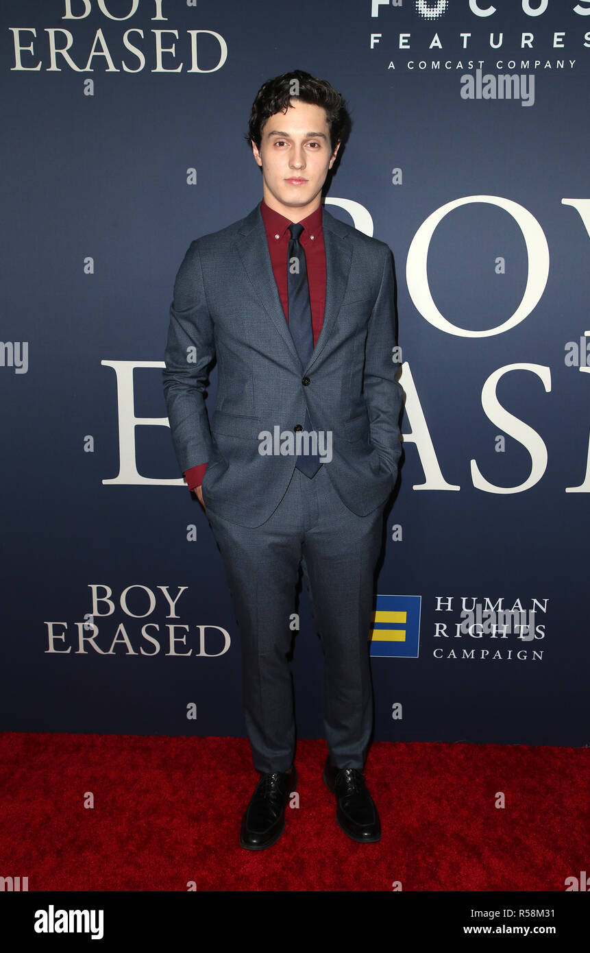 Los Angeles Special Screening of BOY ERASED Featuring: Josh Scherer ...