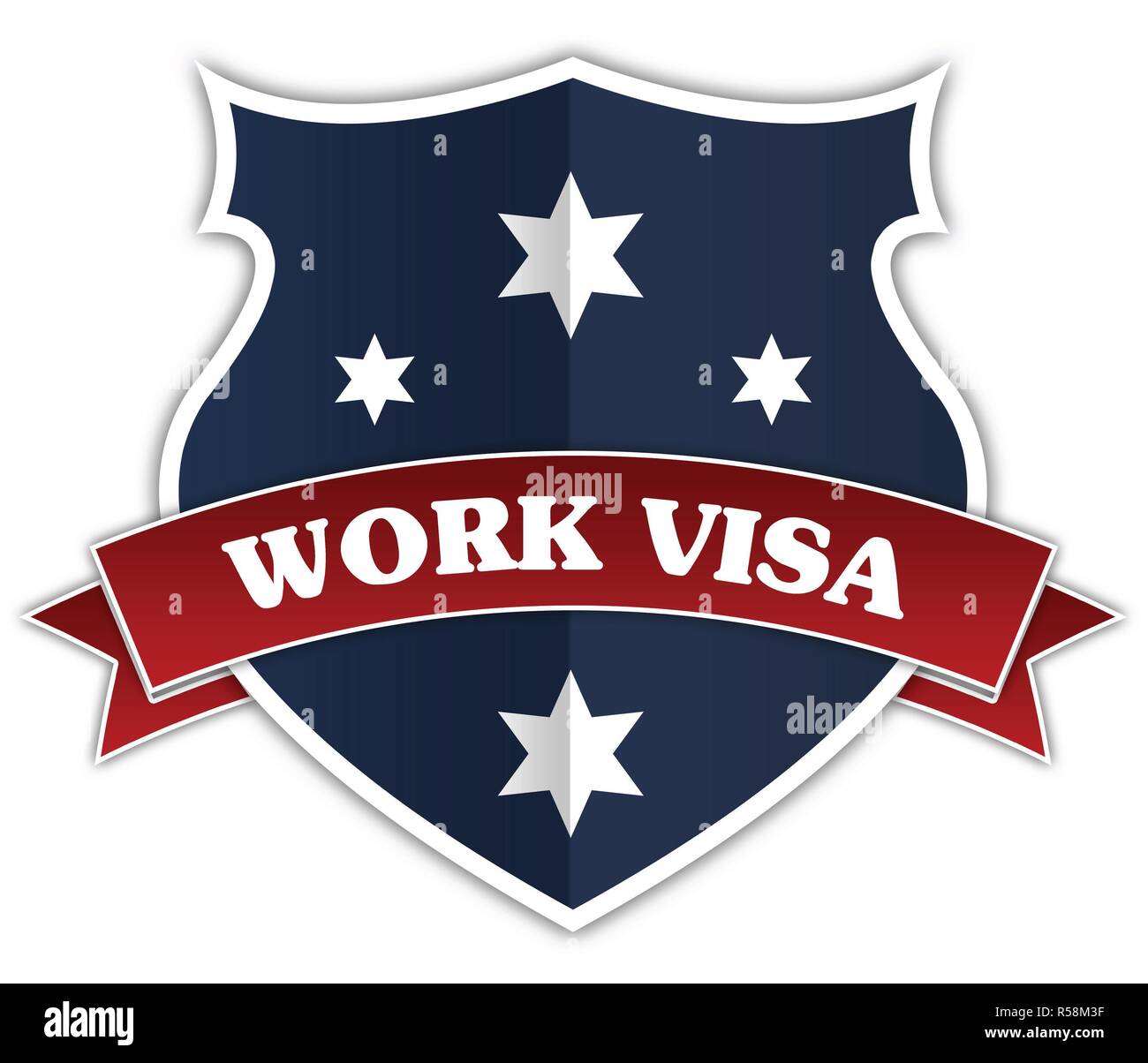 Blue visa logo hi-res stock photography and images - Alamy