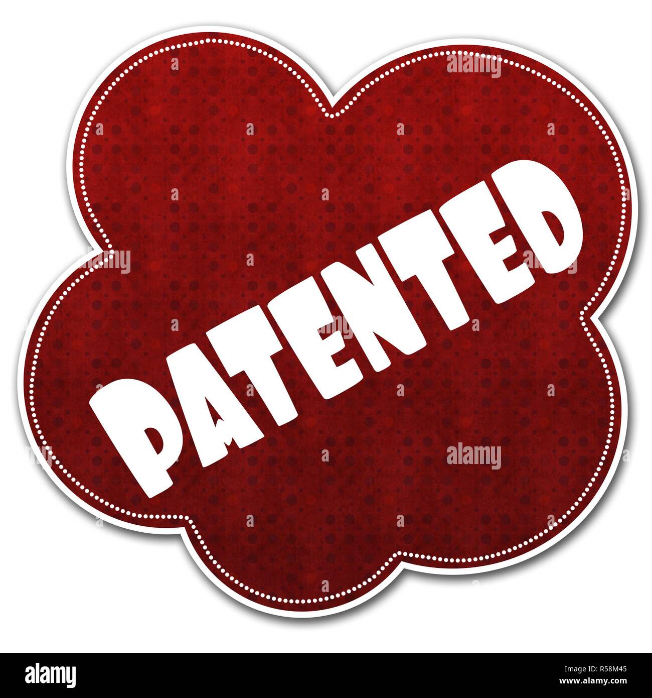Patented banner hi-res stock photography and images - Alamy