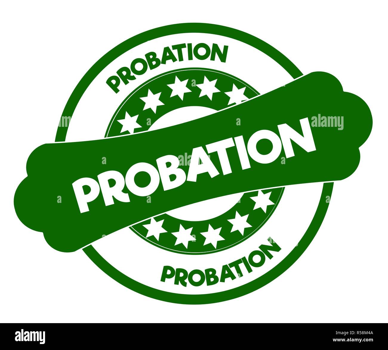 Probation stamp hi-res stock photography and images - Alamy