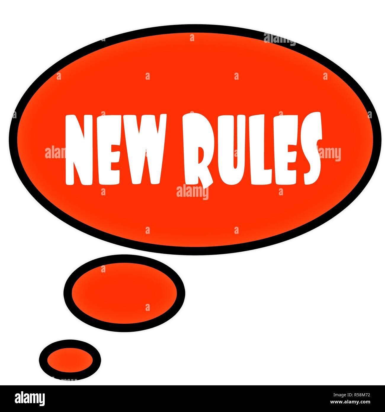 Message notification bubble Cut Out Stock Images & Pictures - Alamy