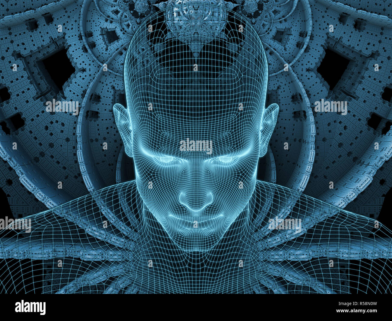 Vision of Digital Identity Stock Photo - Alamy