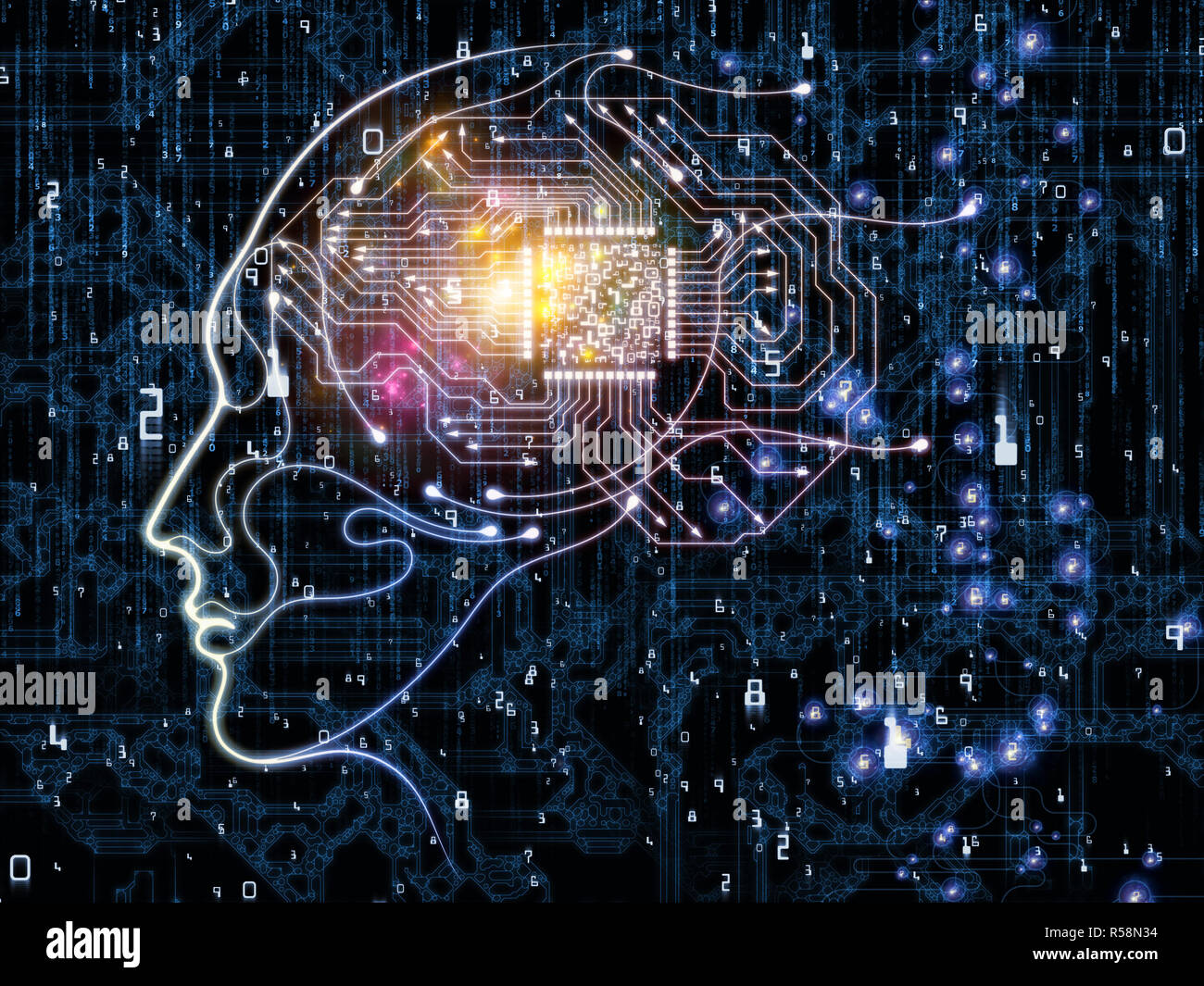 Machine Consciousness Mechanism Stock Photo - Alamy