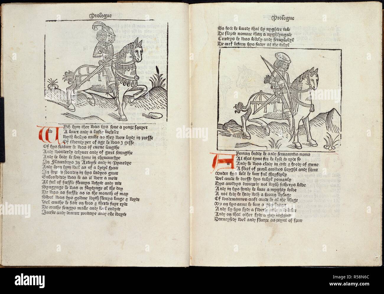 The canterbury tales prologue hi-res stock photography and images - Alamy