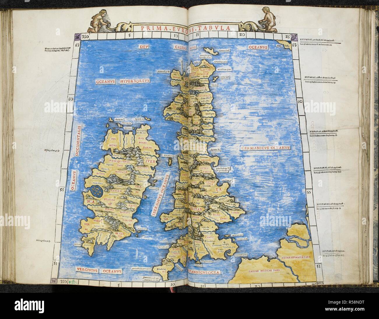 A map of Great Britain and Ireland. Map of the Ancient World ...