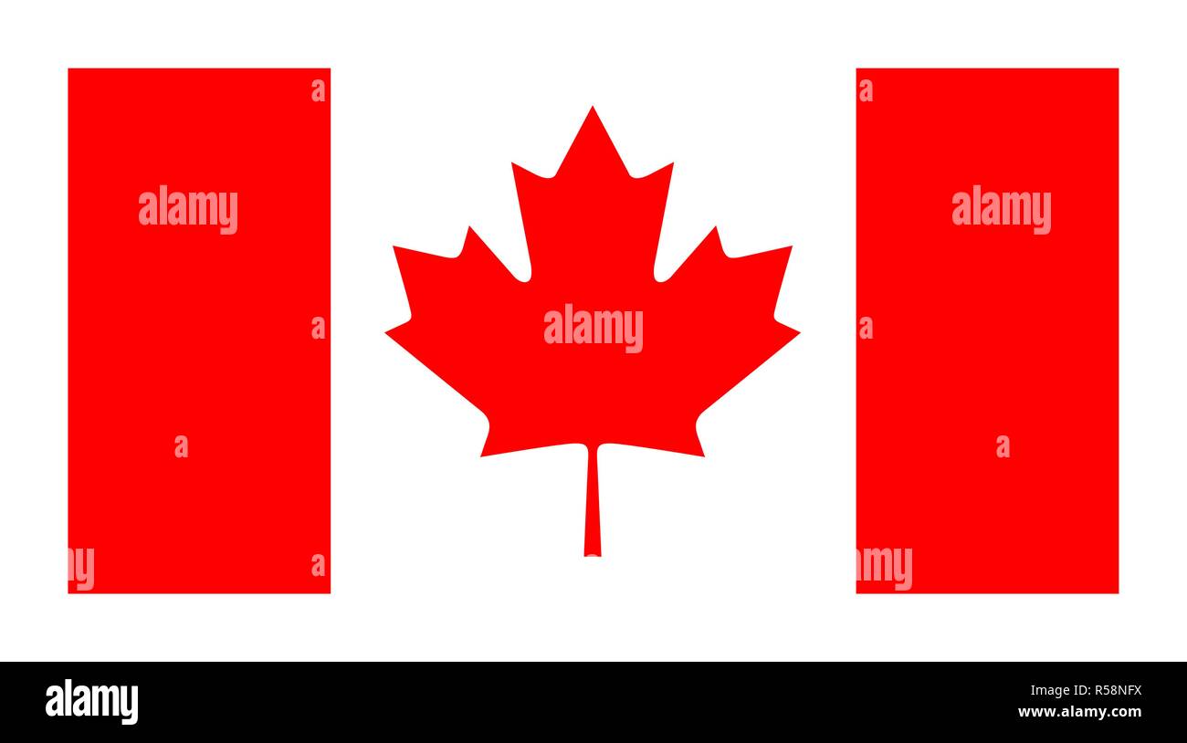 Vector Flag of Canada Stock Vector Image & Art - Alamy