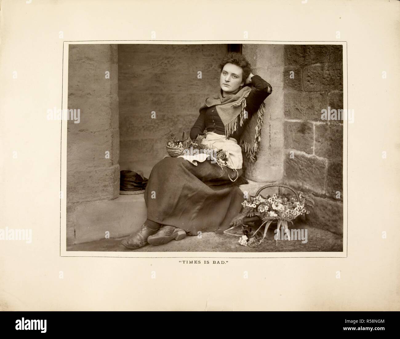 Poor woman 19th century photograph hi-res stock photography and images ...