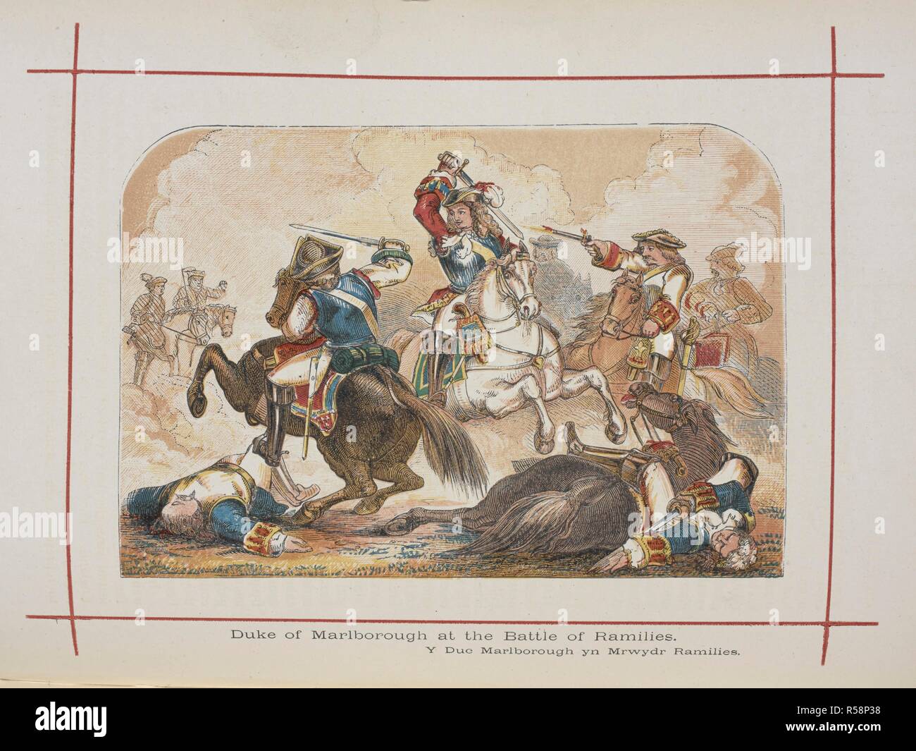 Duke of Marlborough at the battle of Ramilies. The Battle of Ramillies ...