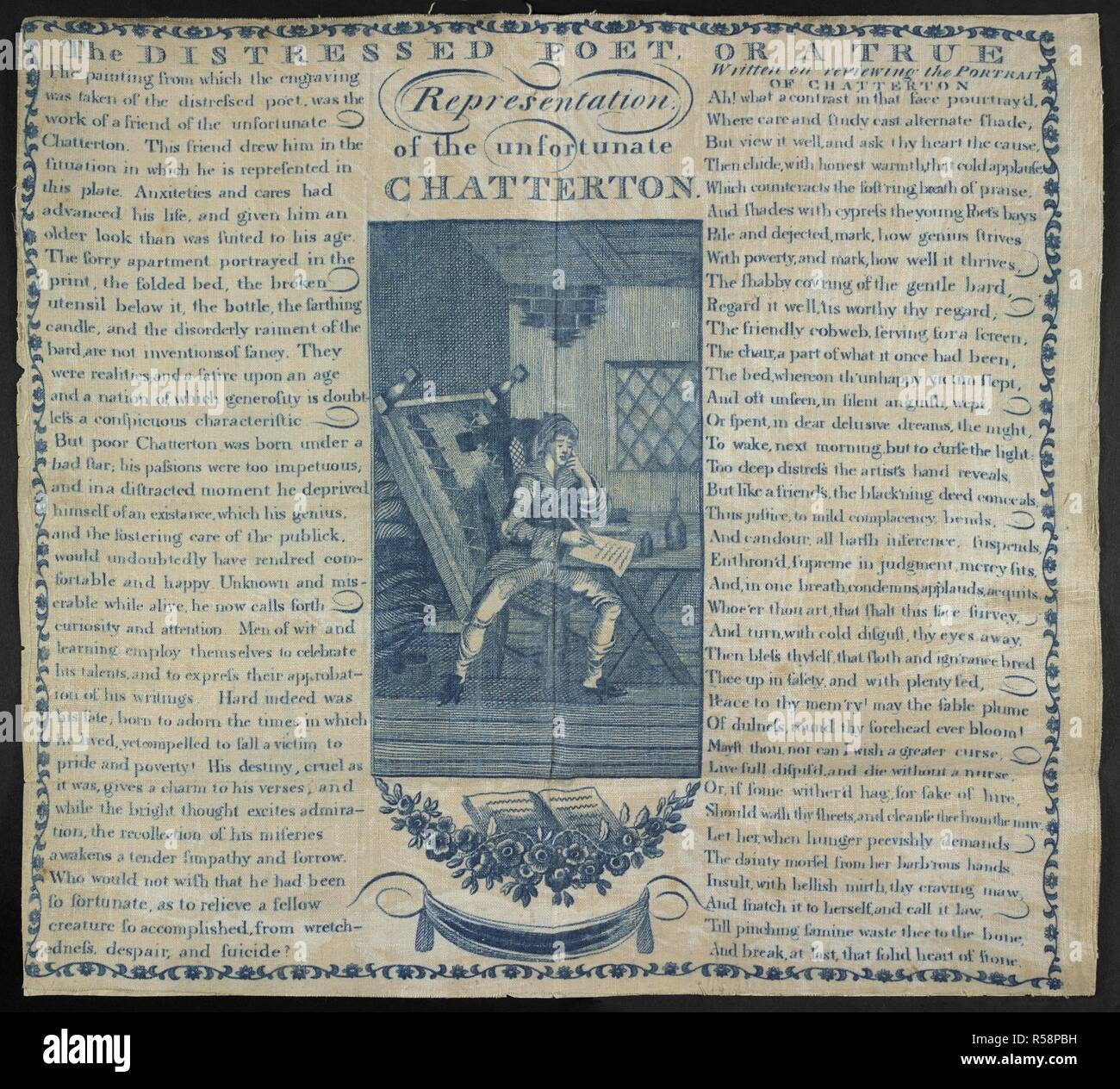 The distressed poet, or a true representation of the unfortunate ...