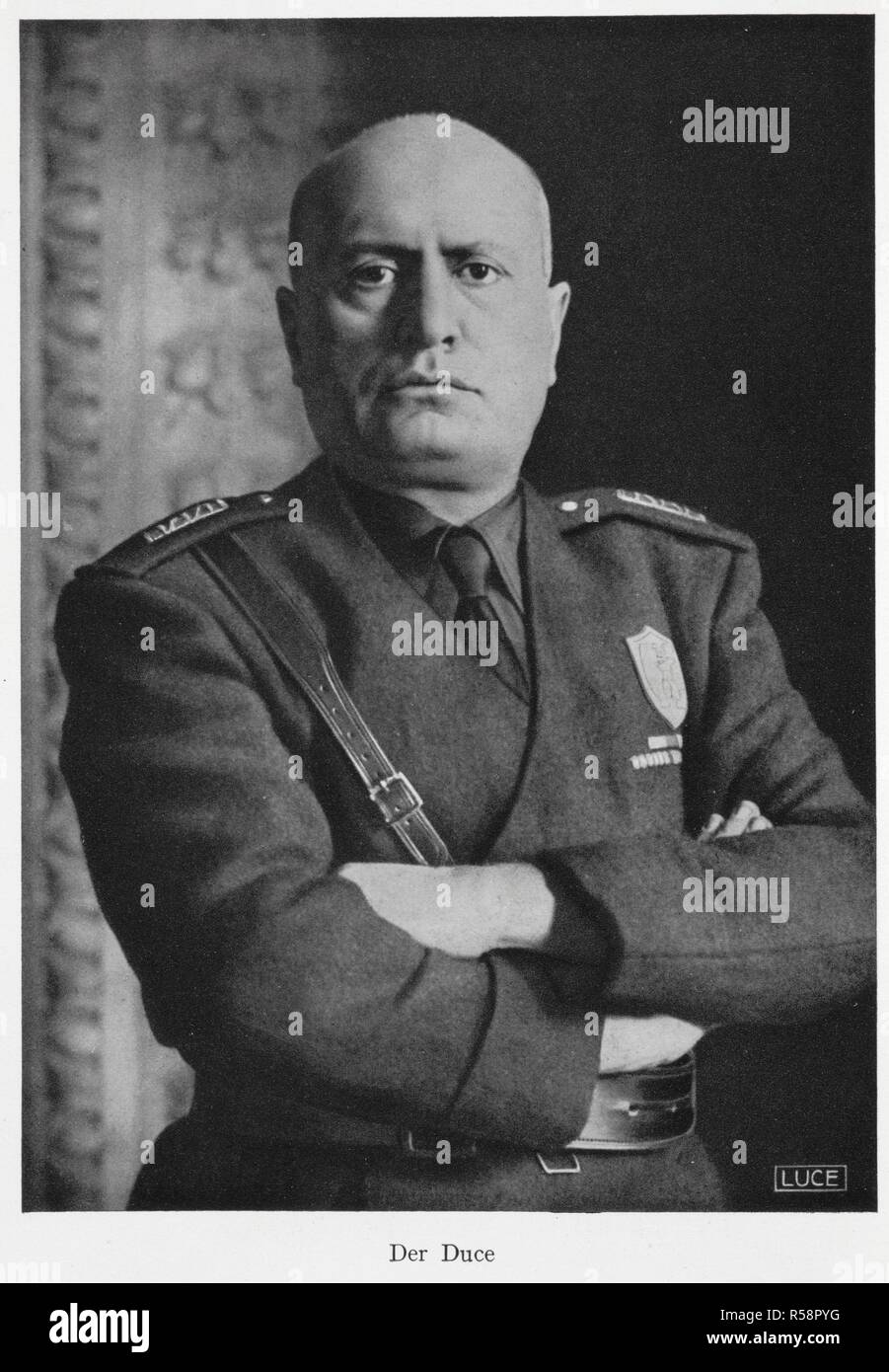 Benito Mussolini 1883 1945 Stock Photos & Benito Mussolini 1883 1945 ...