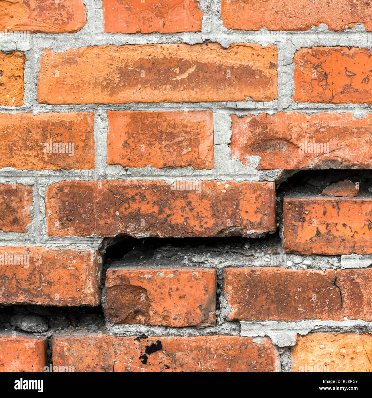 Damaged wall background Stock Photo - Alamy