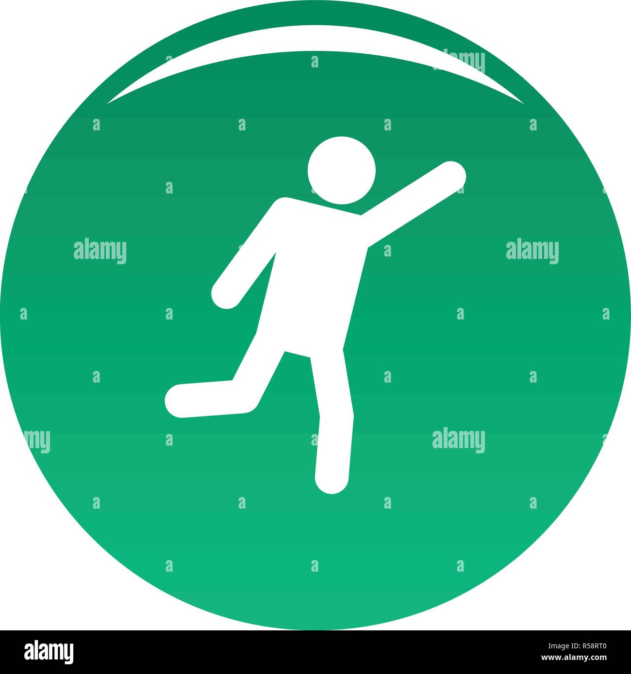 Stick figure stickman icon pictogram. Vector simple illustration of ...