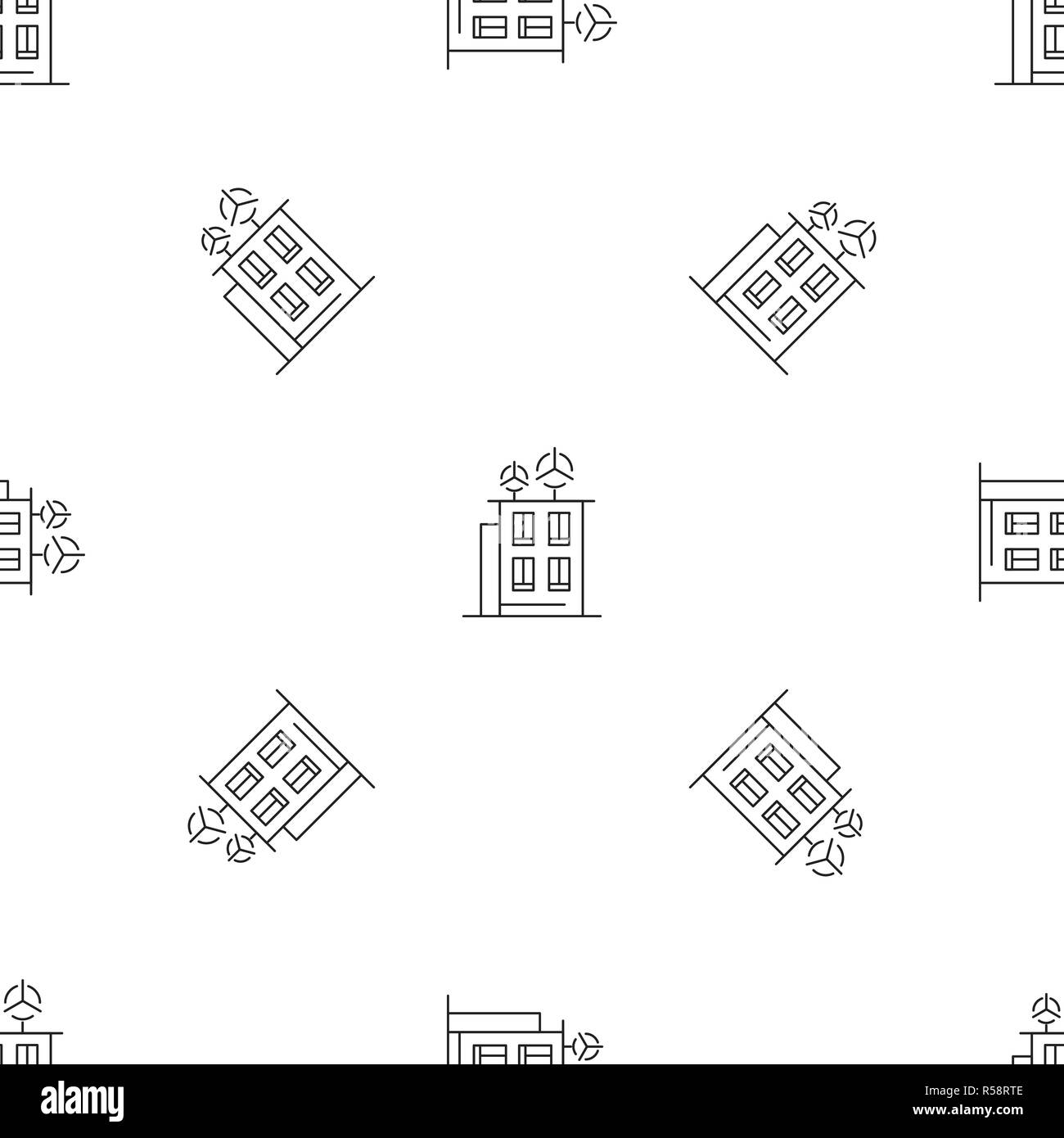Intelligent building pattern seamless vector repeat geometric for any web design Stock Vector ...