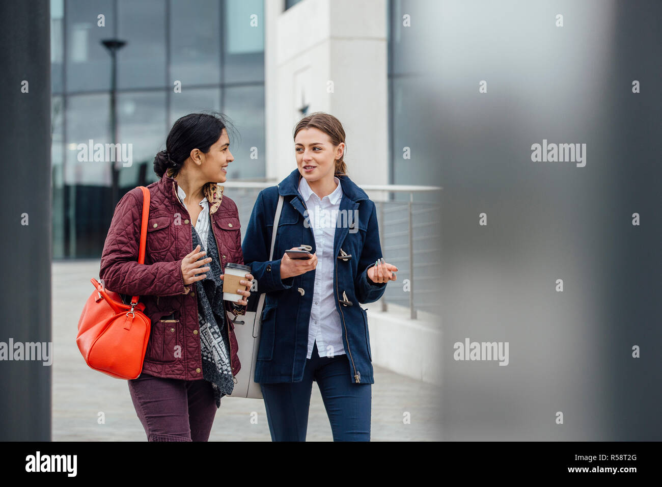 Women Going To Work Stock Photo - Alamy