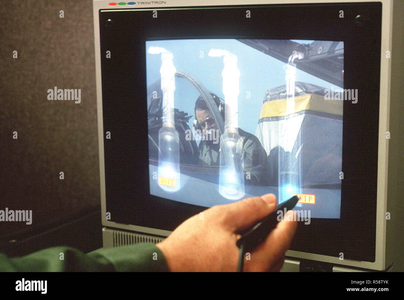 Monitor trinitron hi-res stock photography and images - Alamy