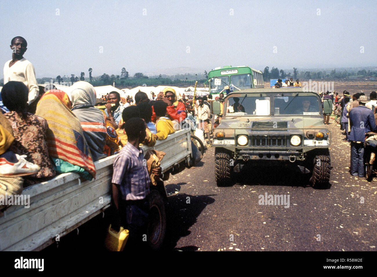 1994 Zaire - A US military High-Mobility Multipurpose Wheeled Vehicle ...