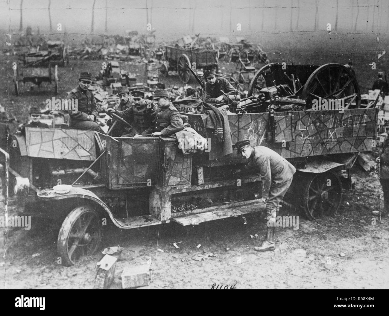 German Evacuation of Occupied Territory - First exclusive photo of the ...