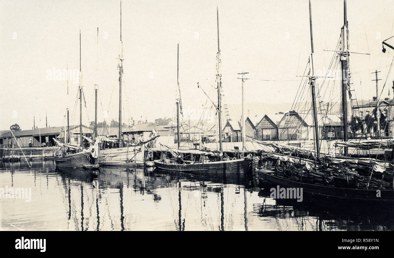 1920s hobart wharves hi-res stock photography and images - Alamy