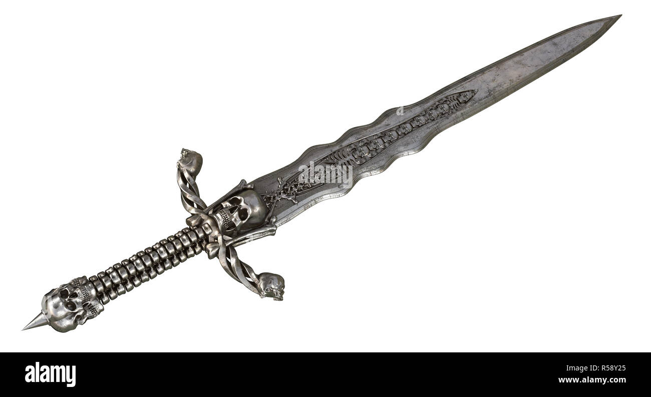 Swords With Skulls On Them