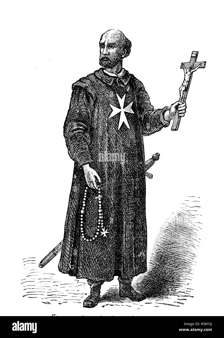 Order of saint john hi-res stock photography and images - Alamy